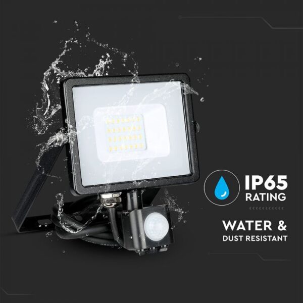 50W PIR Sensor LED Floodlight - SONICA - Electrical Wholesaler