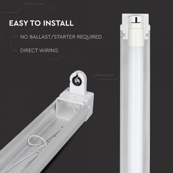 2FT Single Batten Fitting - with LED Tube - SONICA ELECTRICAL